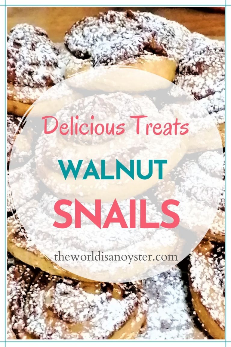 Walnut Snails Recipe Inspired by a Famous German Pastry ⋆