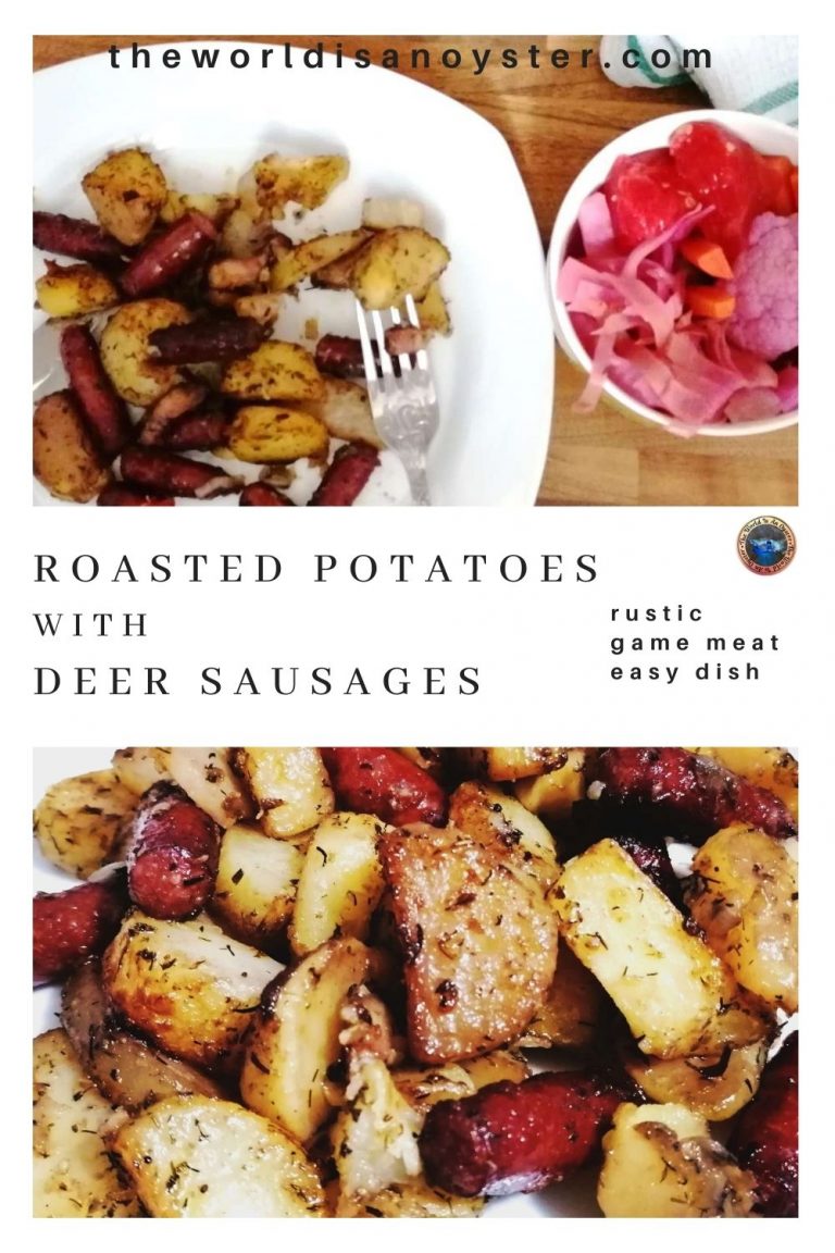 How to Make Rustic Roasted Potatoes With Game Sausages ⋆