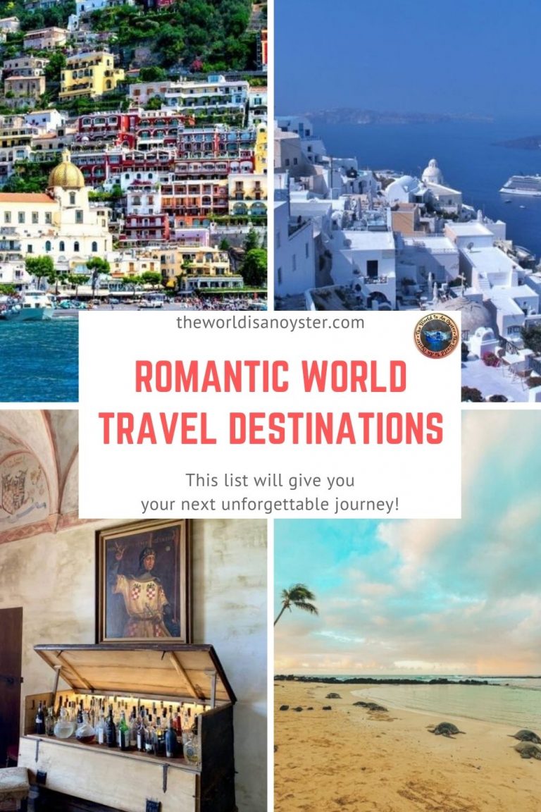 Romantic World Travel Destinations to Consider Visiting in Search for Love